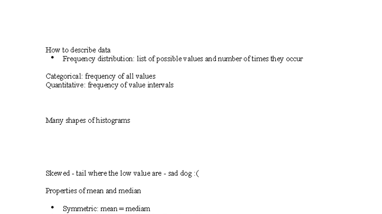 Statistics WG3: Understanding Frequency Distributions and Data Visualization - Studeersnel
