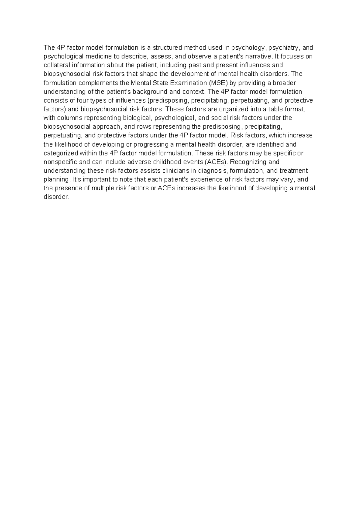 Marketing - The 4P factor model formulation is a structured method used ...