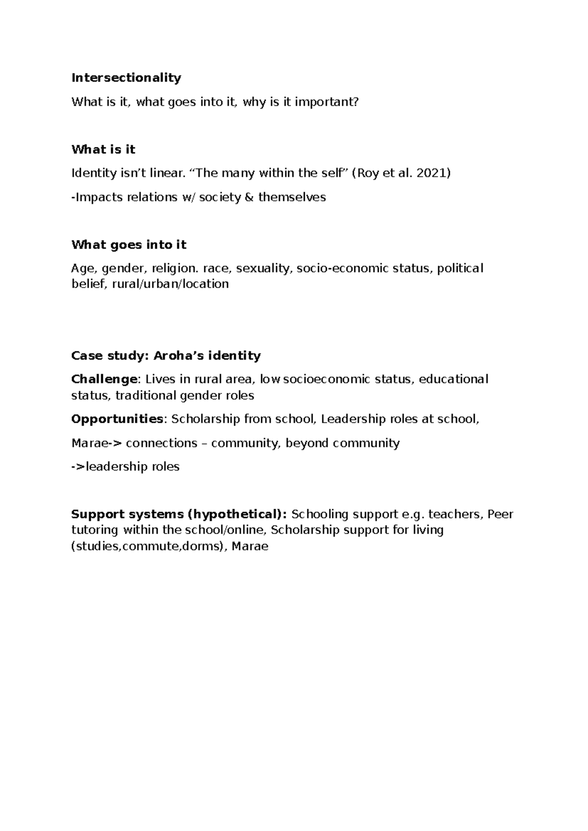 Intersectionality Workshop 3 - Intersectionality What is it, what goes ...