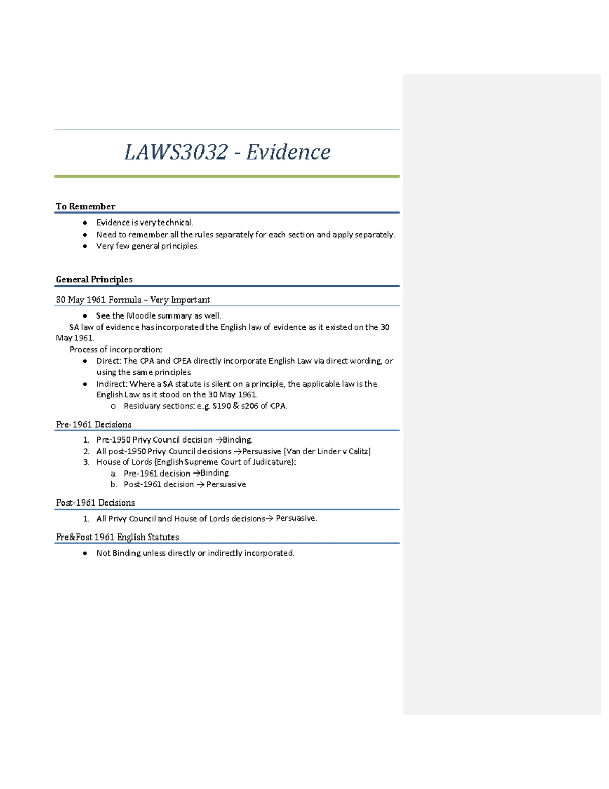 Topic 18: Comprehensive Guide to Oral Evidence in Legal Proceedings ...