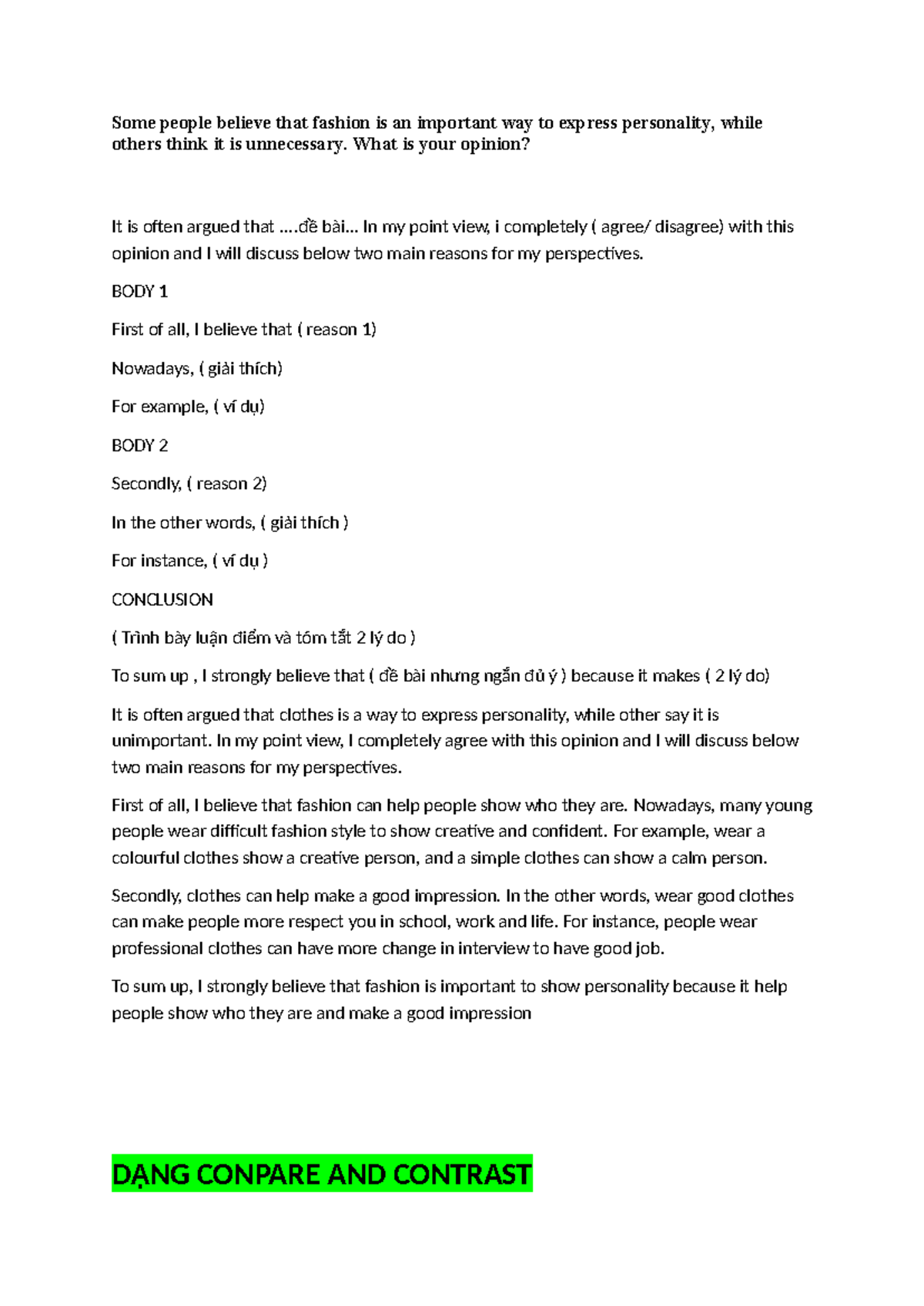 Summit 2 Unit 8 General Test Answers and Listening Guide - Studocu