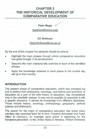 WEEK 4 Lecture Notes - LECTURE FOUR DEVELOPMENT OF EDUCATION IN KENYA ...