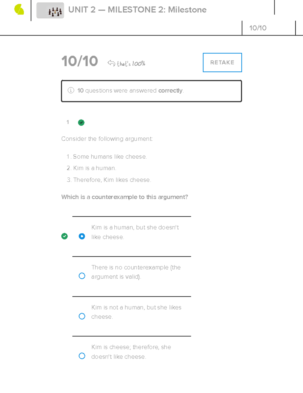Unit 2 Critical Thinking: Key Concepts and Counterexamples - Studocu