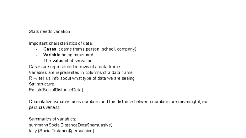 PSYCH 100A Chapter 1: Key Concepts in Statistics and Data Analysis ...
