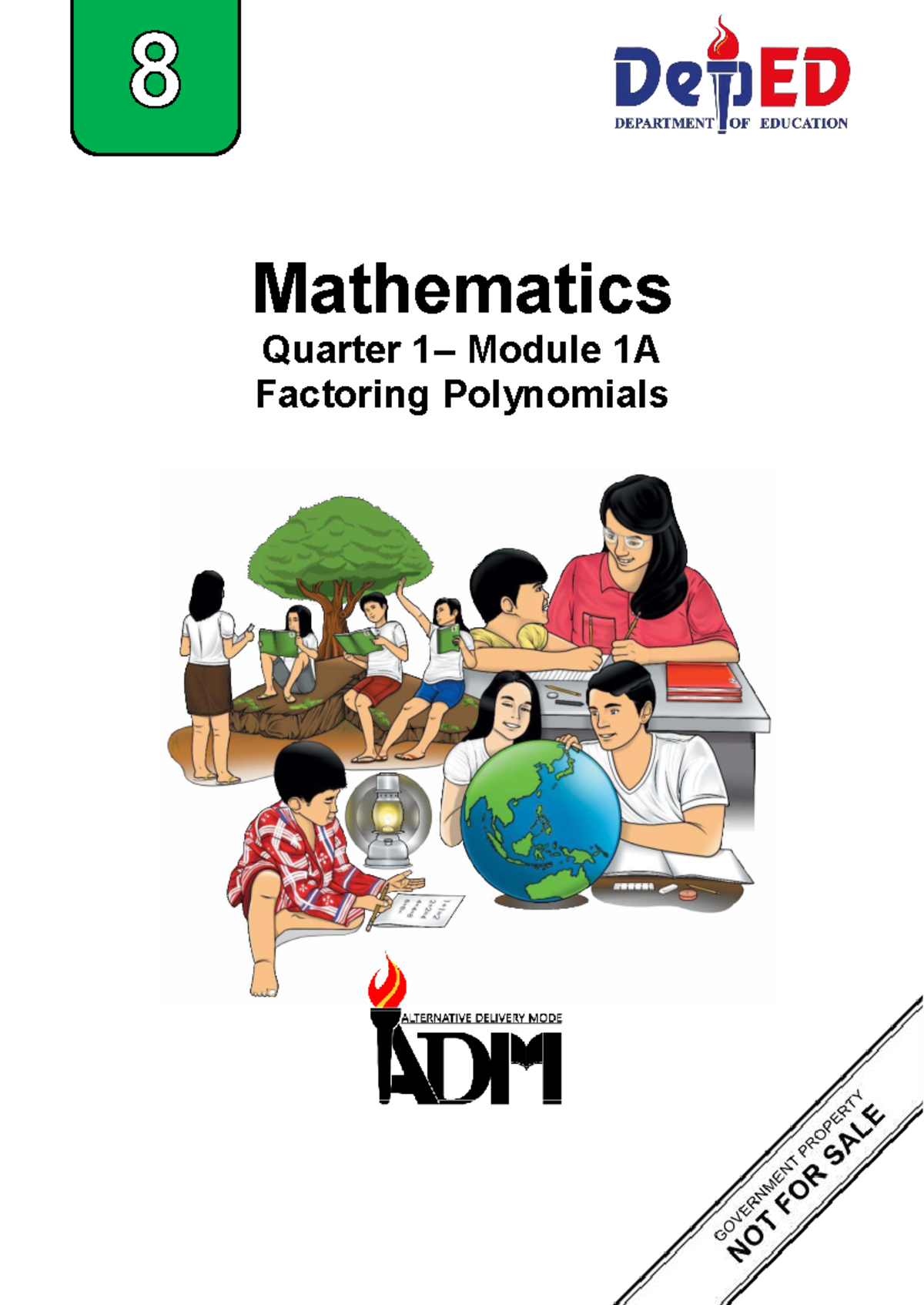 Math 8 Q1 Mod 1A: Factoring Polynomials Guide - Studocu