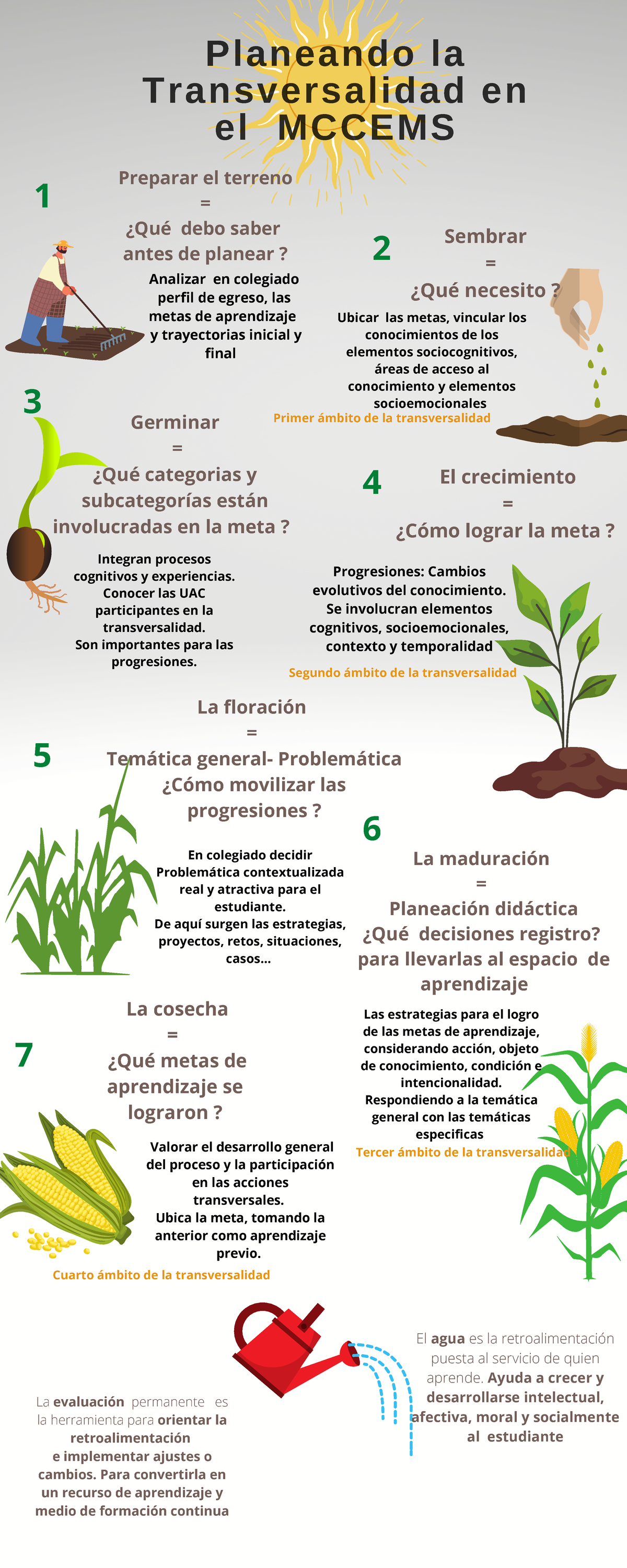 Anexo 2 Infografia - Infografía - 1 Planeando la Transversalidad en el MCCEMS Preparar el ...