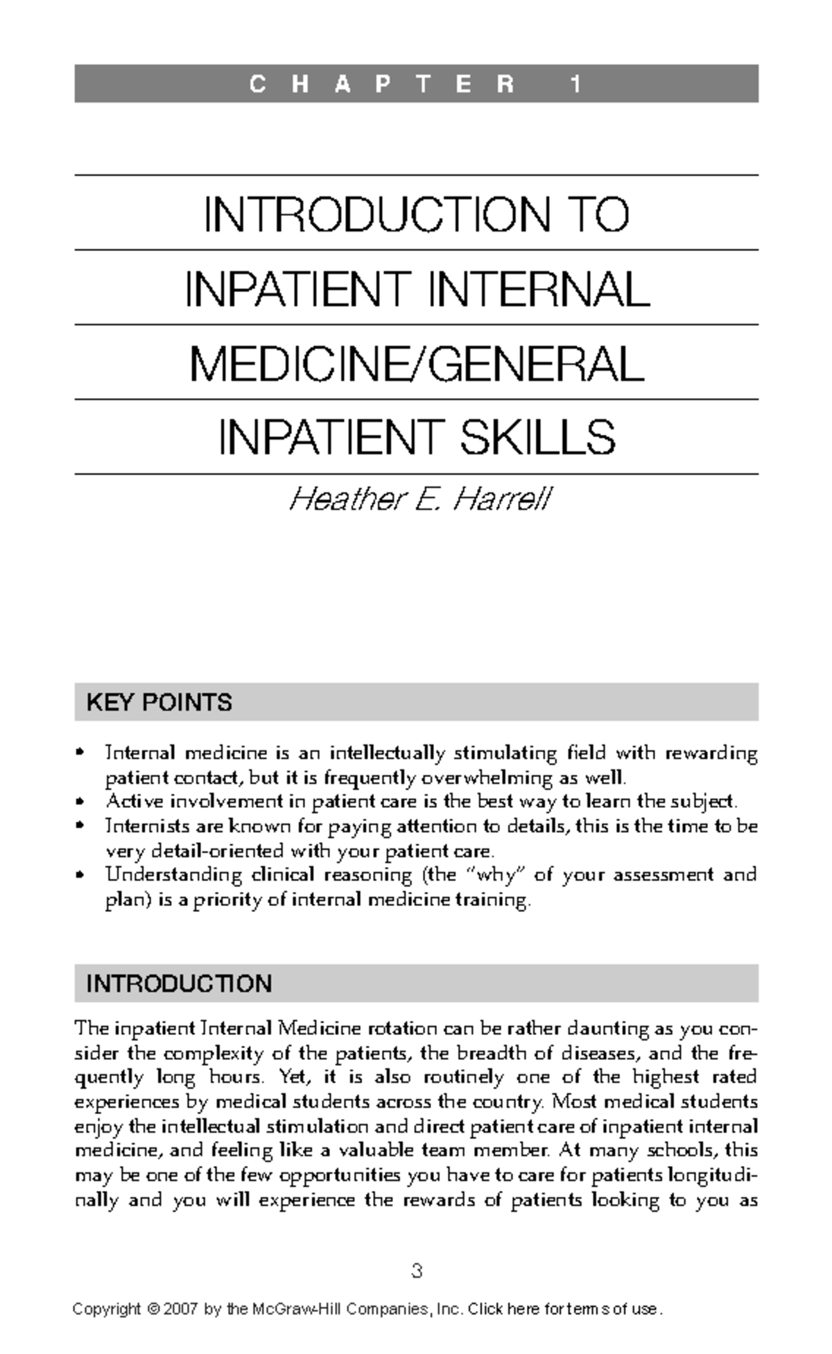CHAPTER 1: INTRODUCTION TO INPATIENT INTERNAL MEDICINE (IM 101) - Studocu
