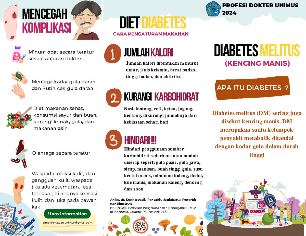 DMT2 - Panduan Diet dan Pengelolaan Diabetes Melitus 2024 - Studocu