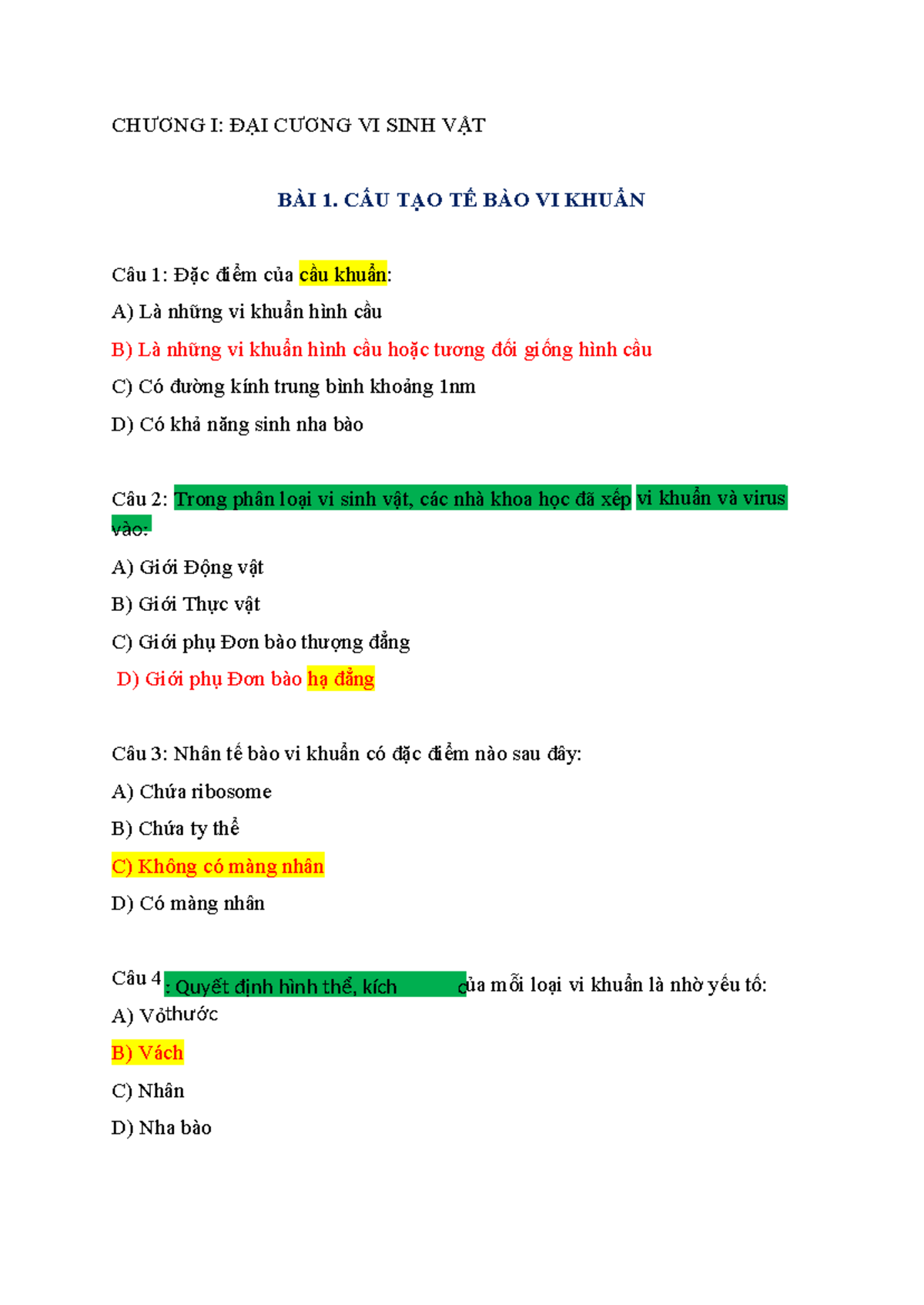 Vi sinhhhh đã note - Hhhhhh - vào: CHƯƠNG I: ĐẠI CƯƠNG VI SINH VẬT BÀI ...