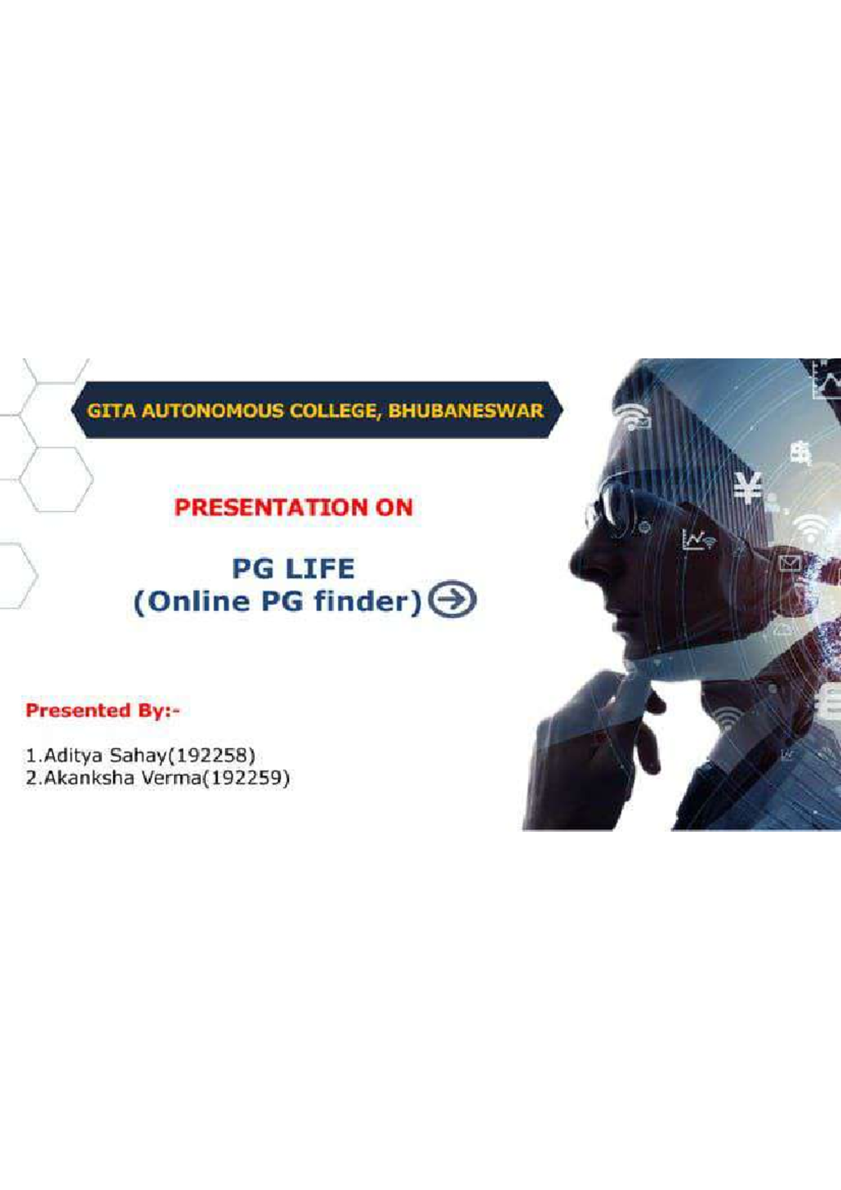 1000040141 - PG Life Project Presentation and Future Scope Analysis - Studocu