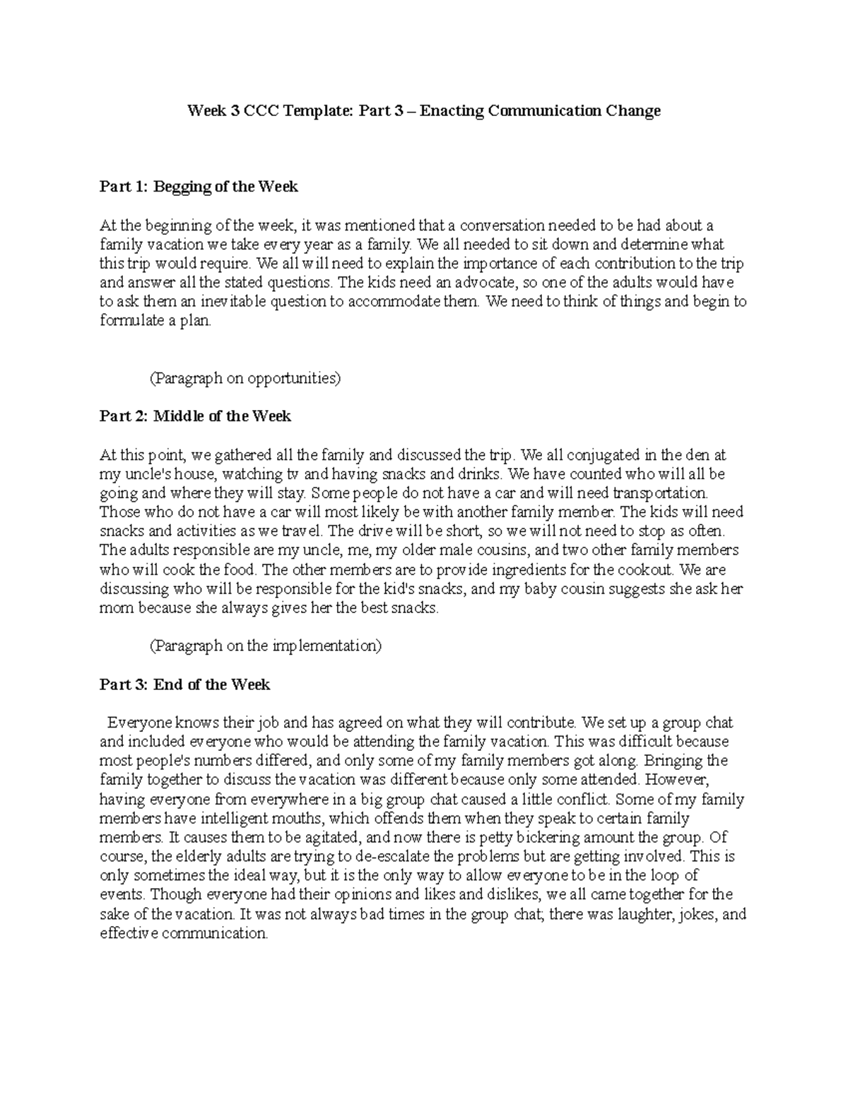 Wks3project - assignment - Week 3 CCC Template: Part 3 – Enacting ...