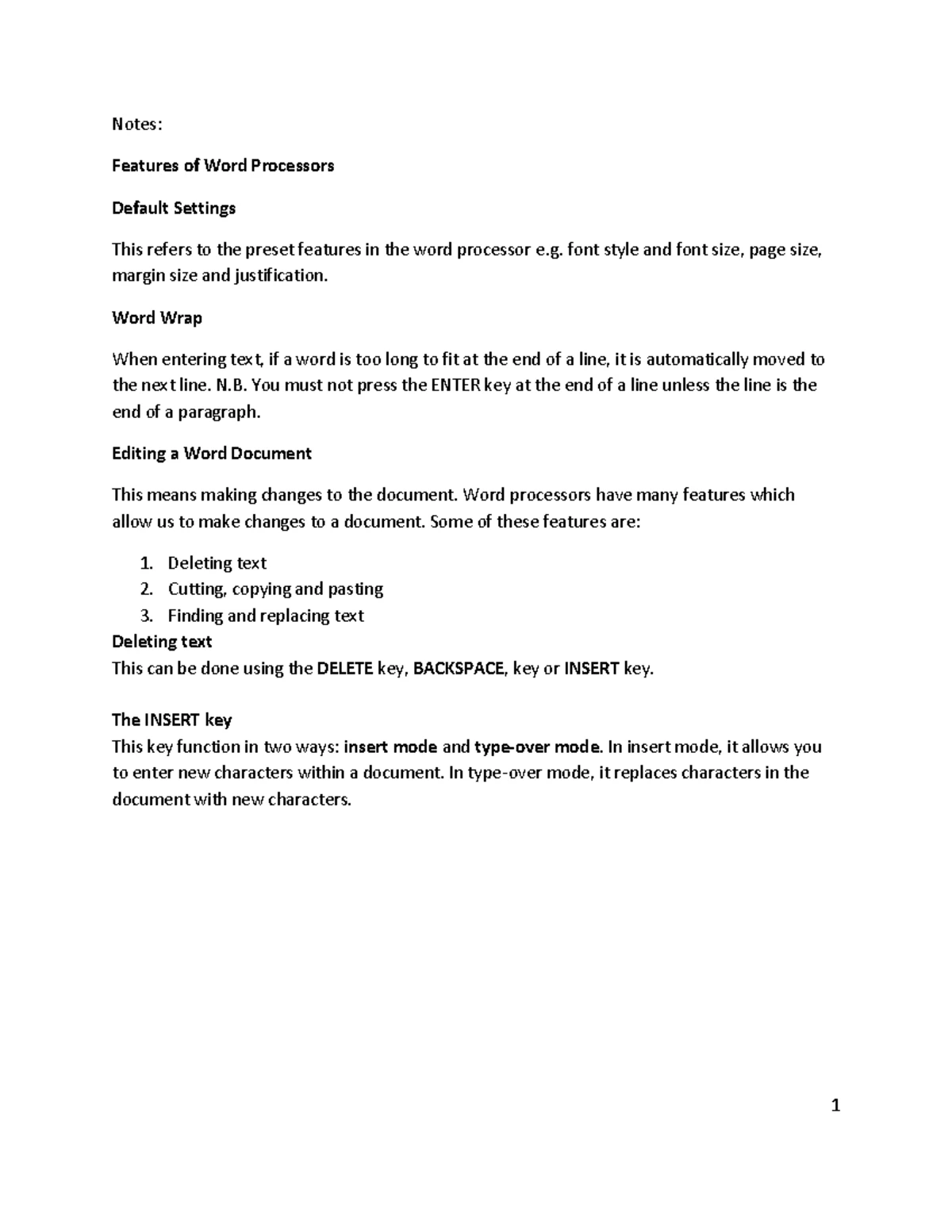 CSEC EDPM Syllabus: Electronic Document Preparation & Management - Studocu