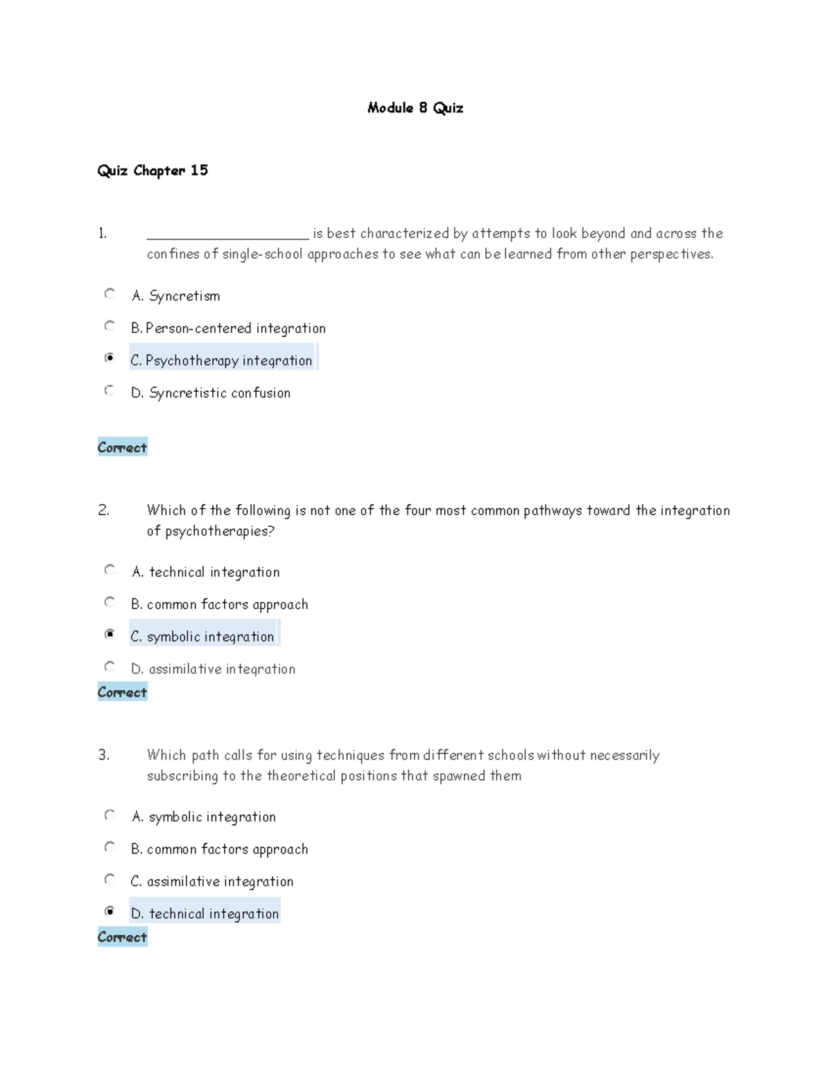 Module 8 Journal: Understanding the Biopsychosocial Model of Mental ...