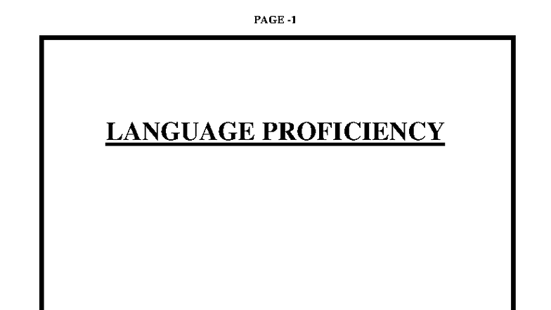 Basic Concepts of Language & Phonetics (EDU 101) - Study Notes - Studocu