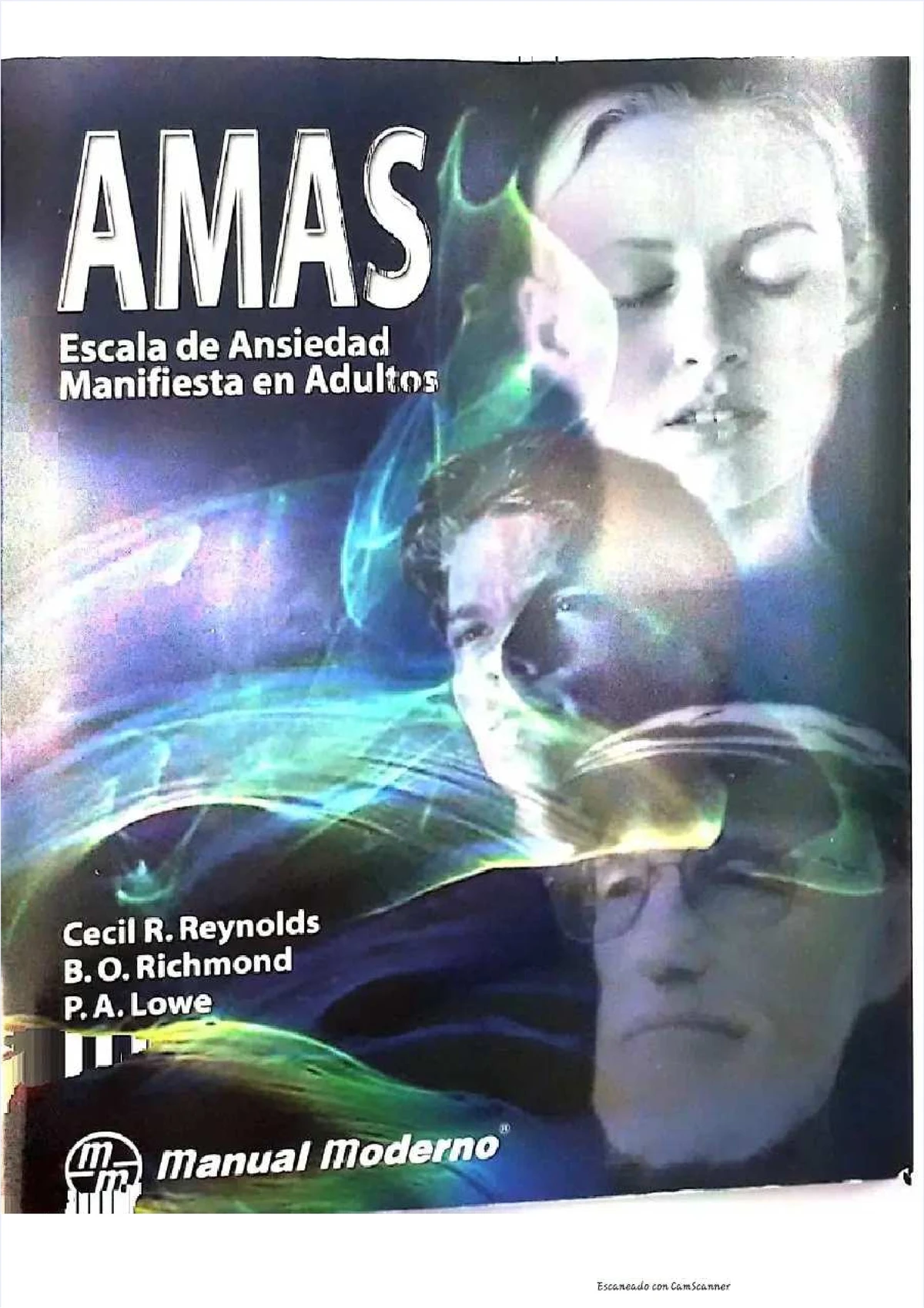 Manual Completo de la Escala de Ansiedad Manifiesta en Adultos (AMAS) - Studocu