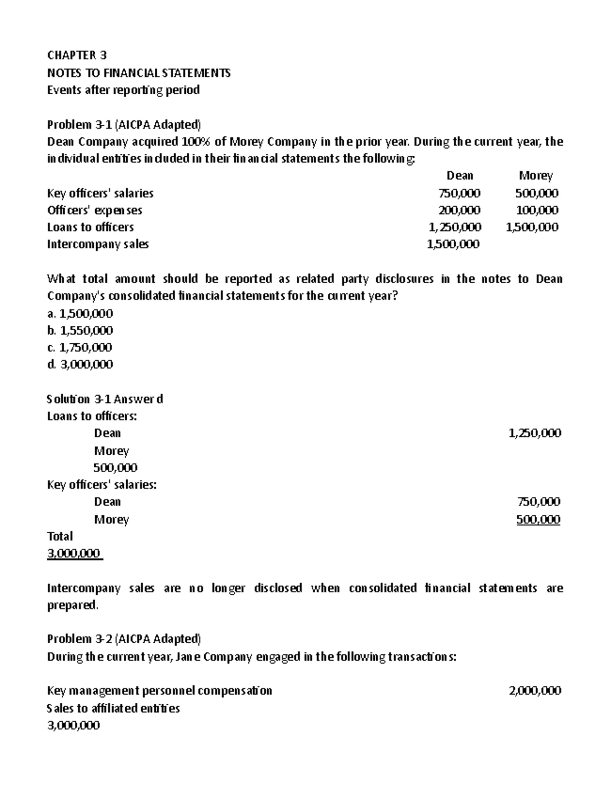 FINANCIAL ACCOUNTING: Chapter 5 - CHAPTER 5 STATEMENT OF COMPREHENSIVE ...