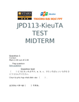 Elementary Japanese - JPD113 - FPT - Studocu