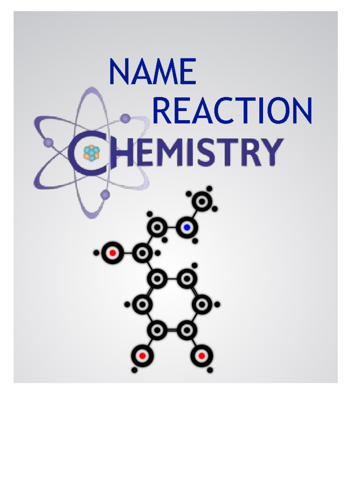 NAME REACTIONS IN ORGANIC CHEMISTRY (CHEM 7077, 6066) - Studocu