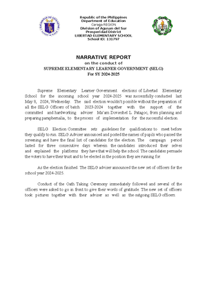 AIP 2024-2025 - Annual Implementation Plan - Address: Madapdap ...