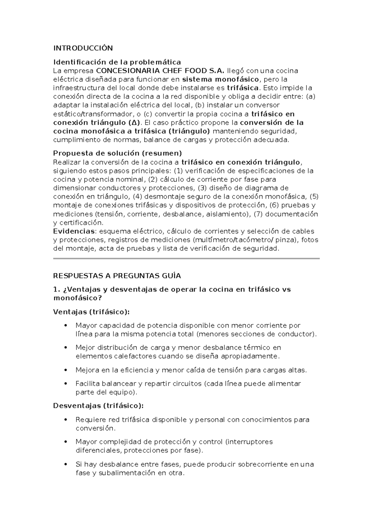 Propuesta de Conversión de Cocina Eléctrica Monofásica a Trifásica ...