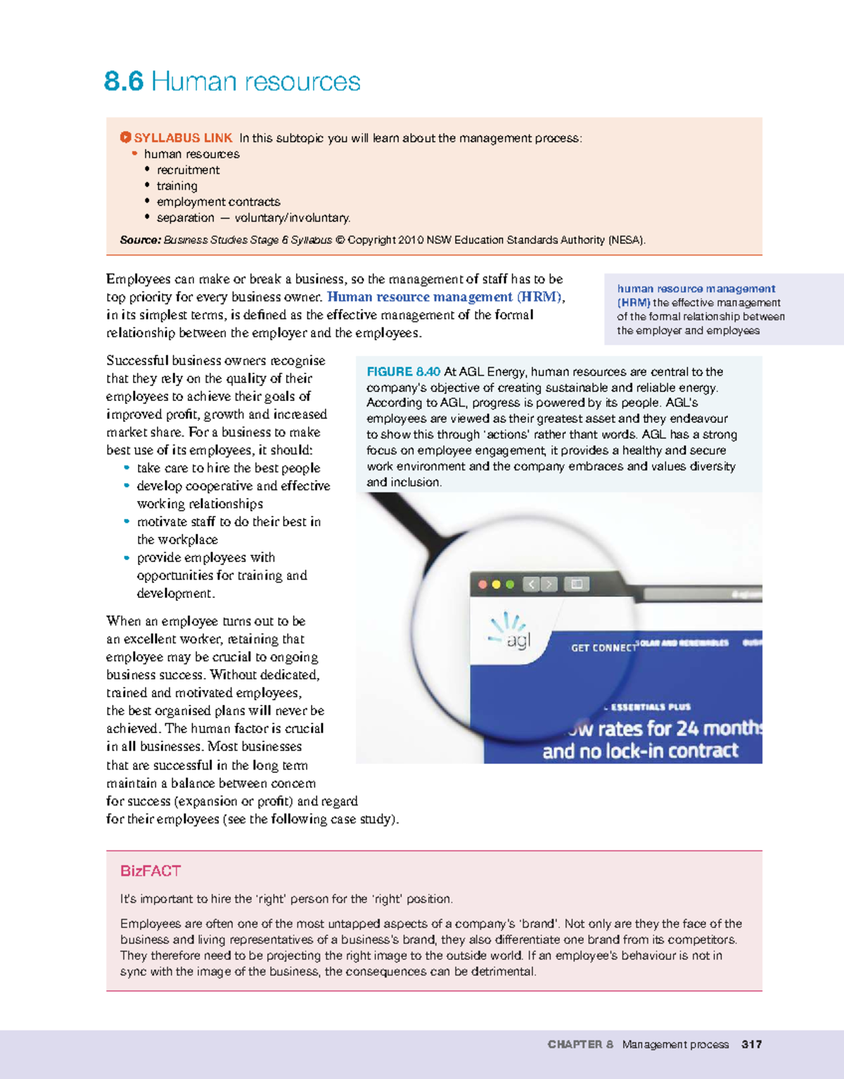 Chapter 8: Human Resource Management Overview (BUSINESS 101) - Studocu