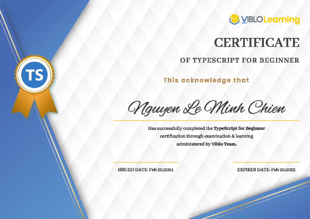 TP begin - ádddd - Kinh tế trong quản trị - VIBLOLearning CERTIFICATE ...