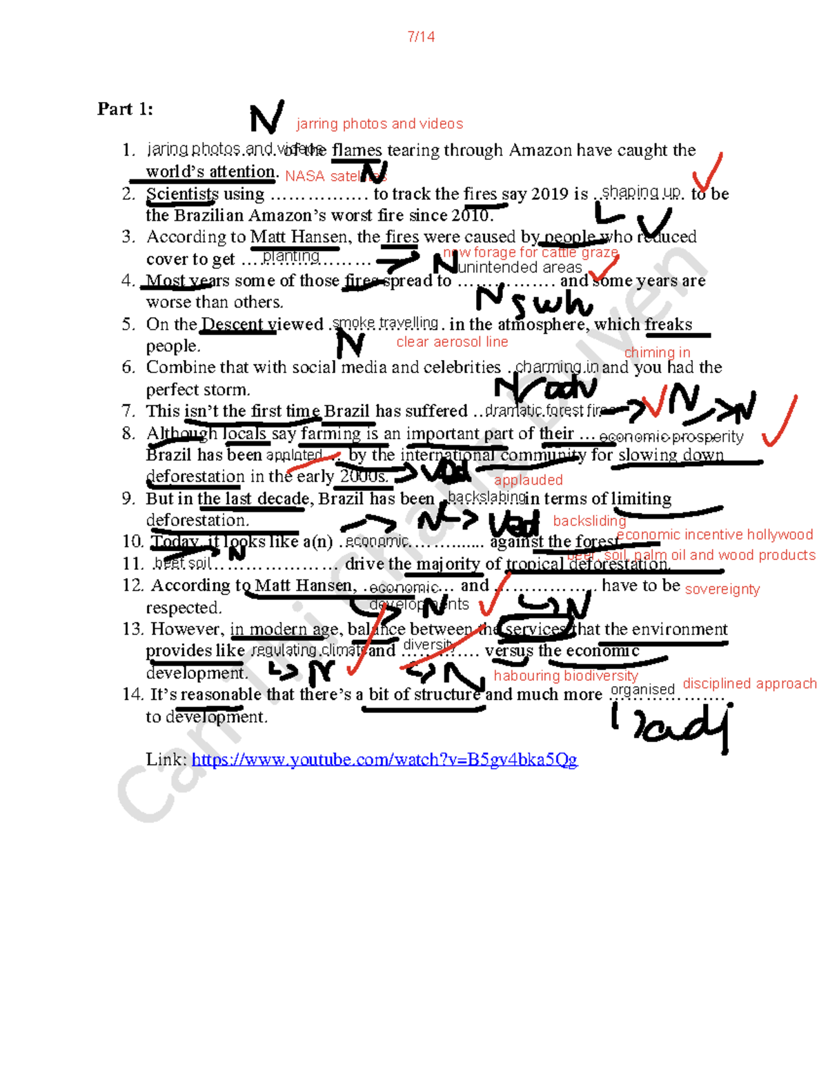 Authentic Listening 50 Pages - Part 1: 1. ..................... of the ...