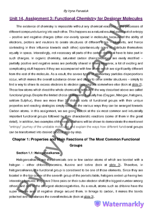 BTEC Level 3 Applied Science Unit 23 A1 Gathering and Preserving ...