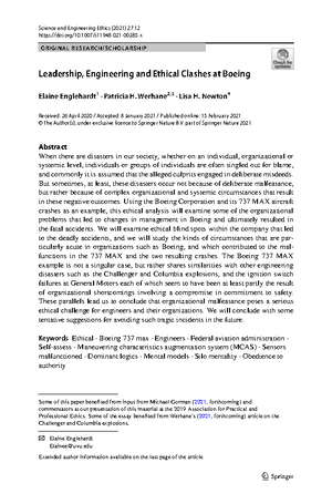 Exploring Engineering Ethics and Sustainability: Concepts and ...