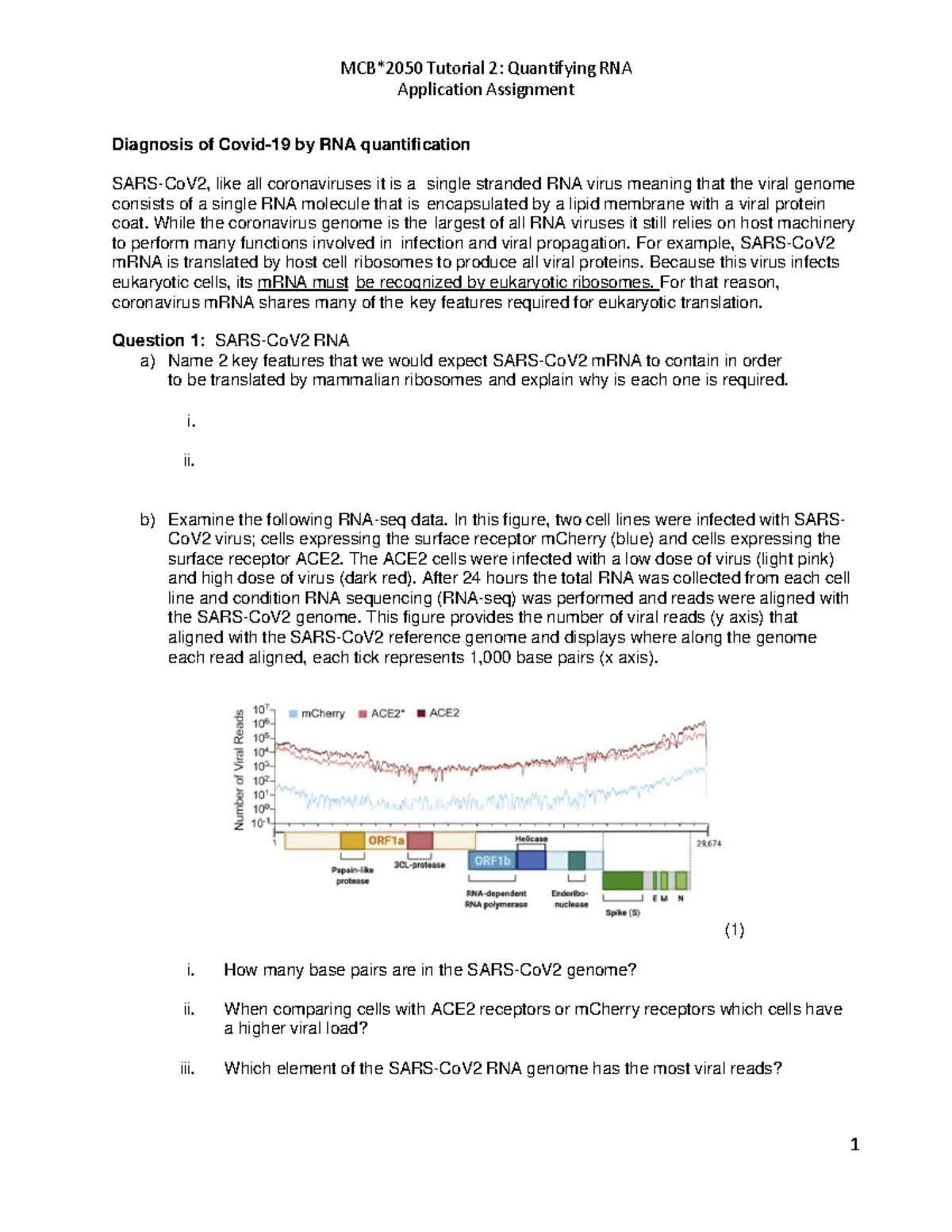 Tutorial 2: RNA Quantification & Diagnostic Protocol Assignment - Studocu