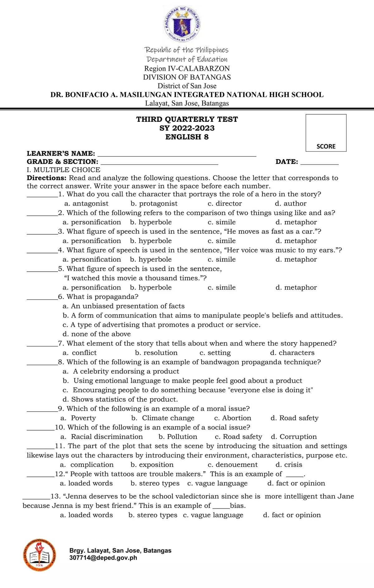 Q3-english-7-module-1 compress - English Quarter 3 – Module 1 ...