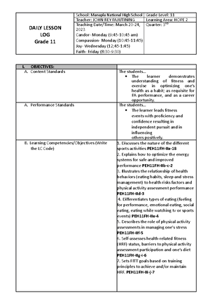 detailed lesson plans - DETAILED LESSON PLAN IN CREATIVE NONFICTION ...