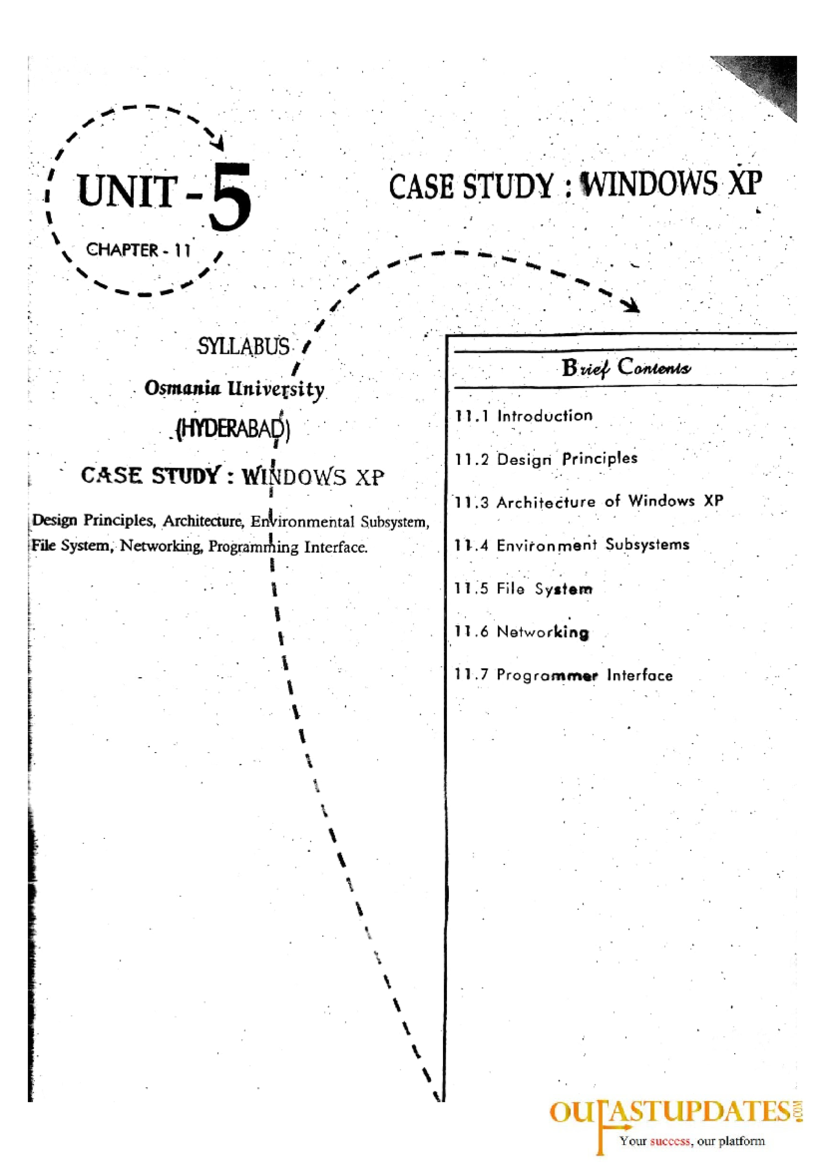 UNIT 5 CASE STUDY: WINDOWS XP AND LINUX SYSTEMS OVERVIEW - Studocu