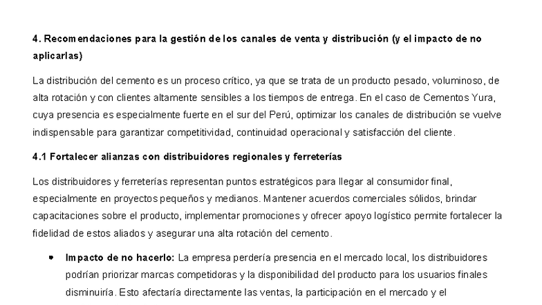 Recomendaciones para la Gestión de Canales de Venta y Distribución ...