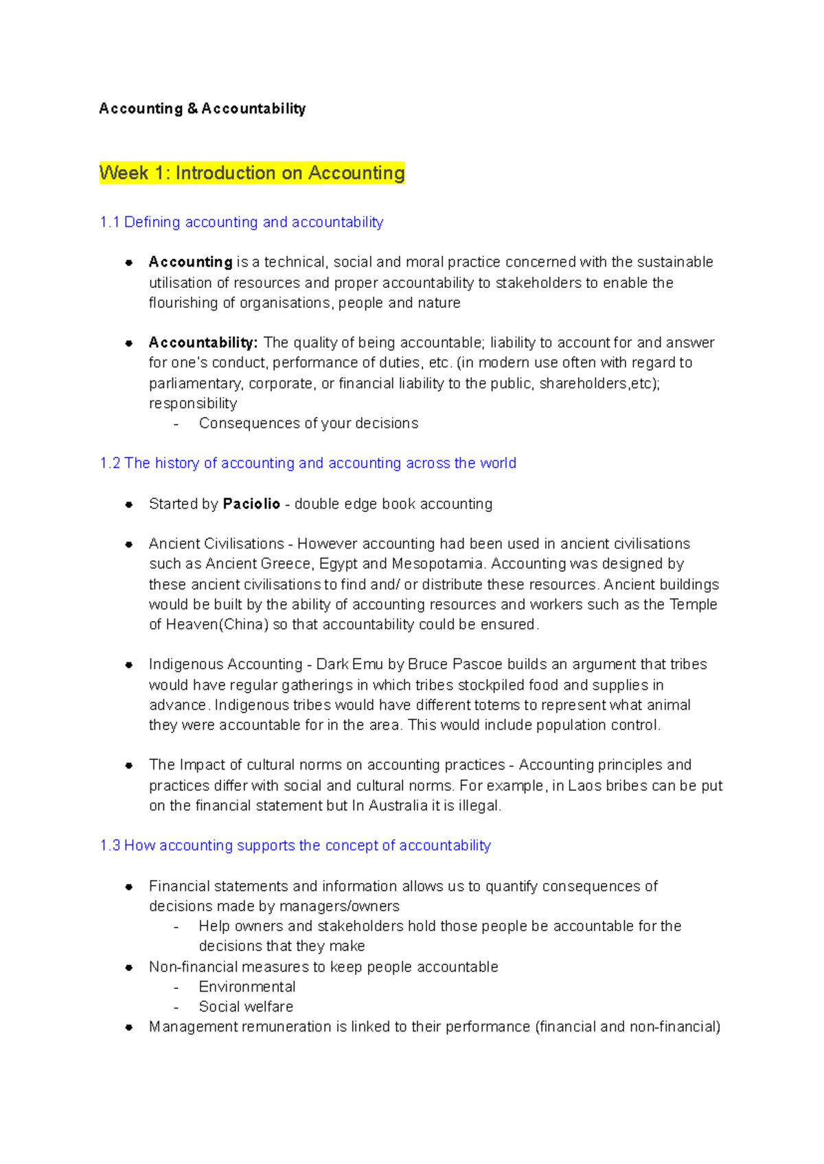 All Accounting & Accountability Notes - Accounting & Accountability ...