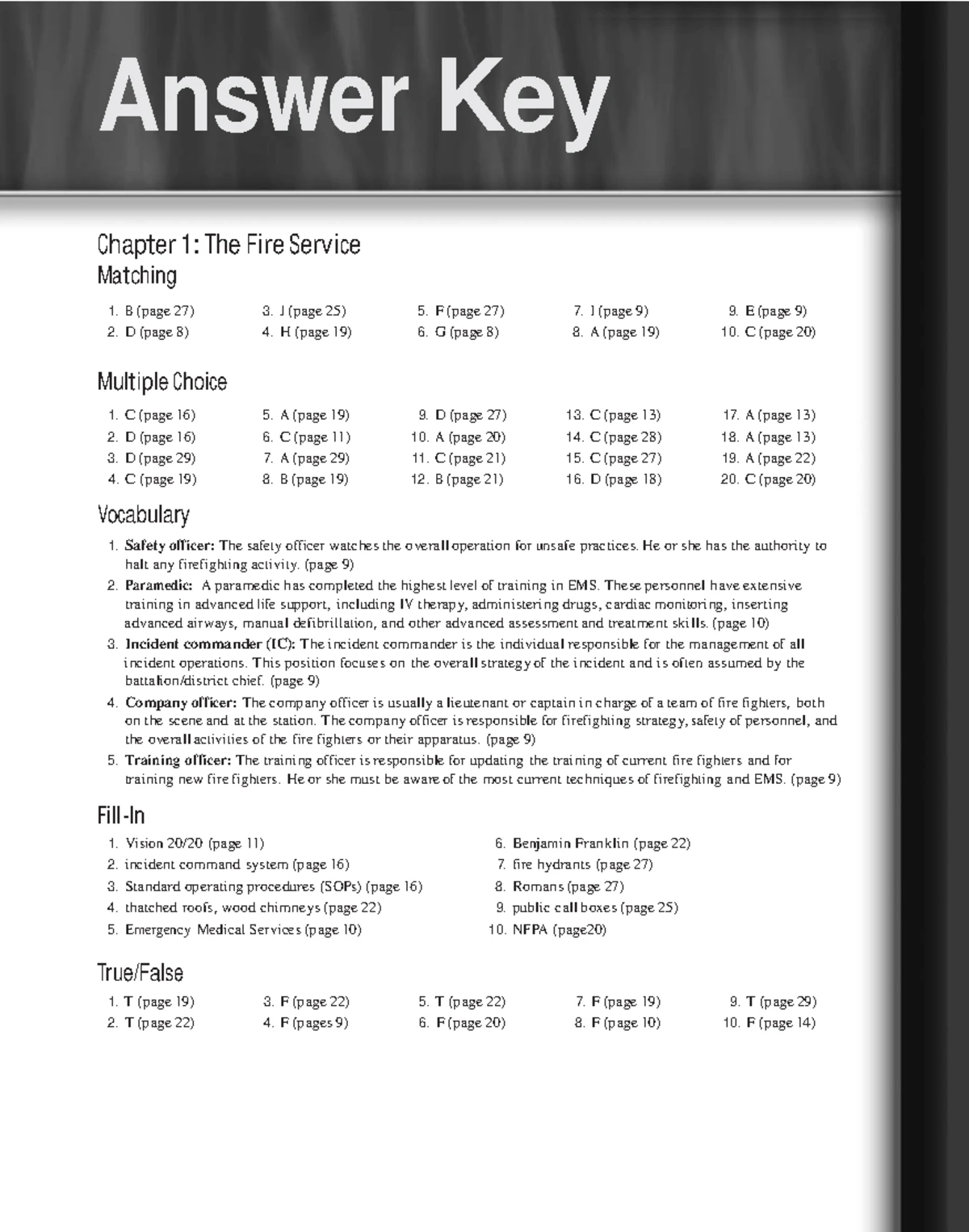 J B 4th Ed Workbook Answers Ch 22-28 - FF2 - Chapt er 22: E stablishing ...