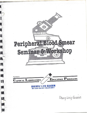 Hematology 2: Capillary Fragility & Estimated Platelet Count Study ...