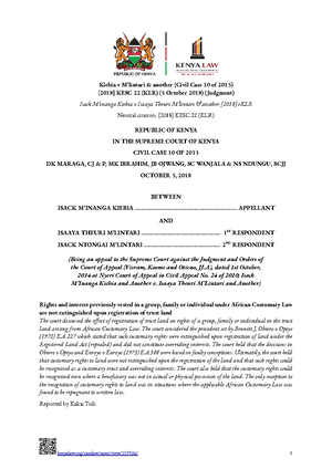 Form-LRA-50 - lAND FORMS - Form LRA 50 (r. 62(1)) REPUBLIC OF KENYA THE ...