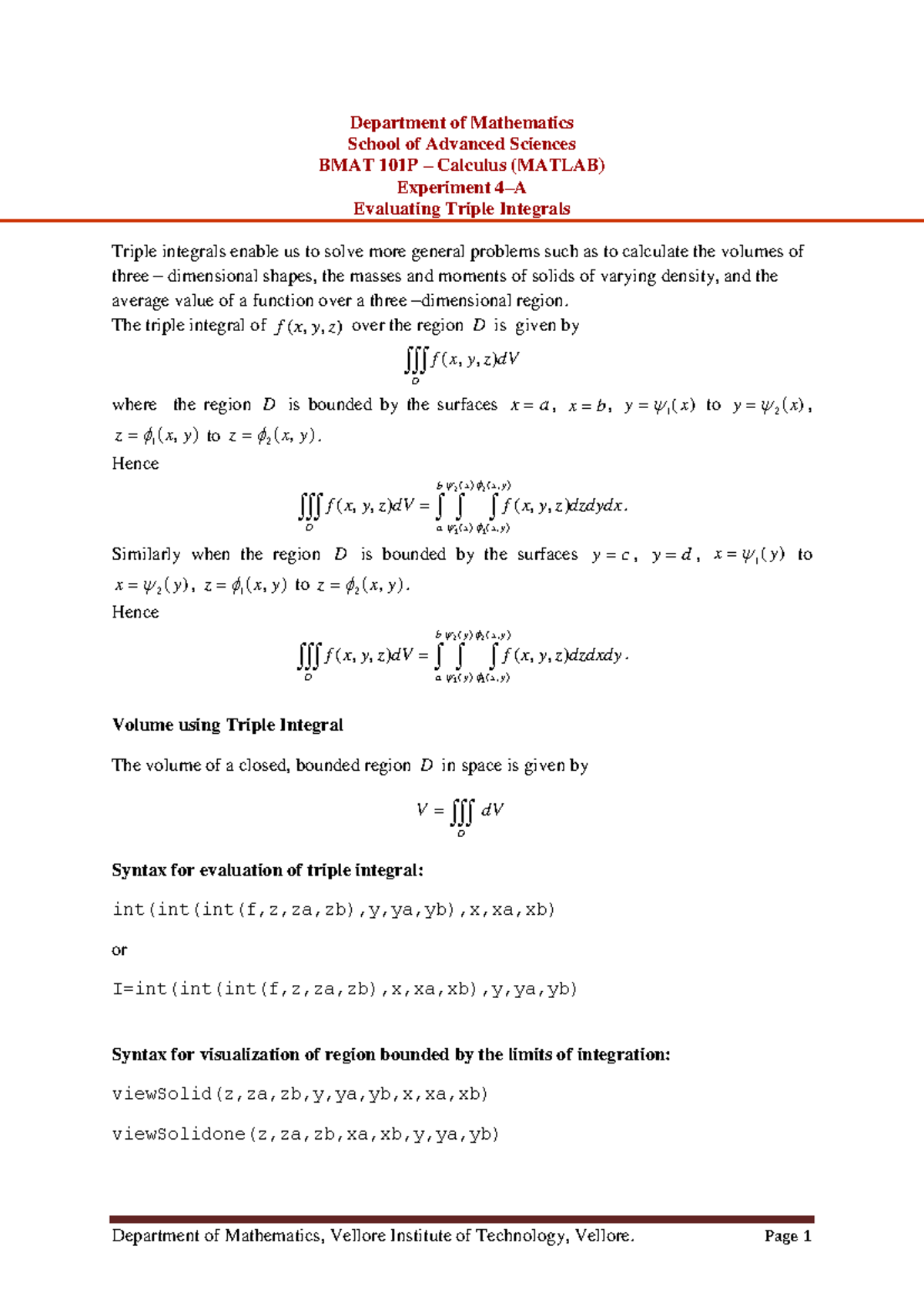 BMAT101P EXP 4A - calculus for freshers - Department of Mathematics ...