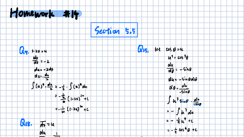 Math 51 Homework 14: Calculus Problems and Solutions - Studocu