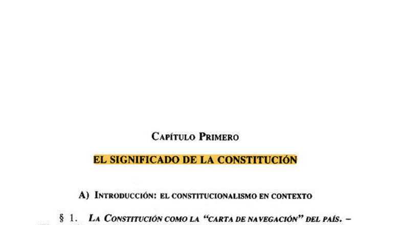 NINO - El Significado de la Constitución: Fundamentos y Contexto - Studocu