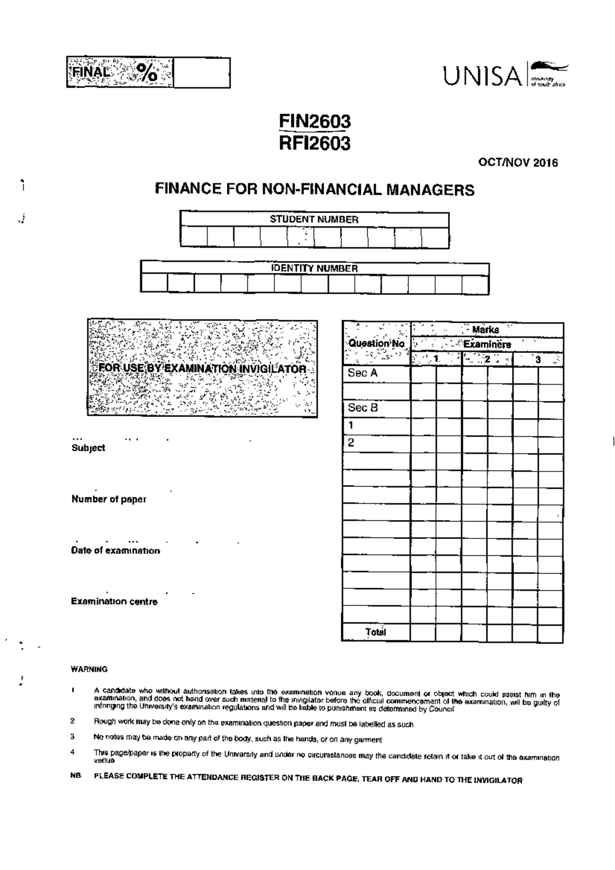 FIN 2603-A2-set 8 - Answers to Assignment 1&2 - Warning: TT: undefined function: 32 Warning: TT ...