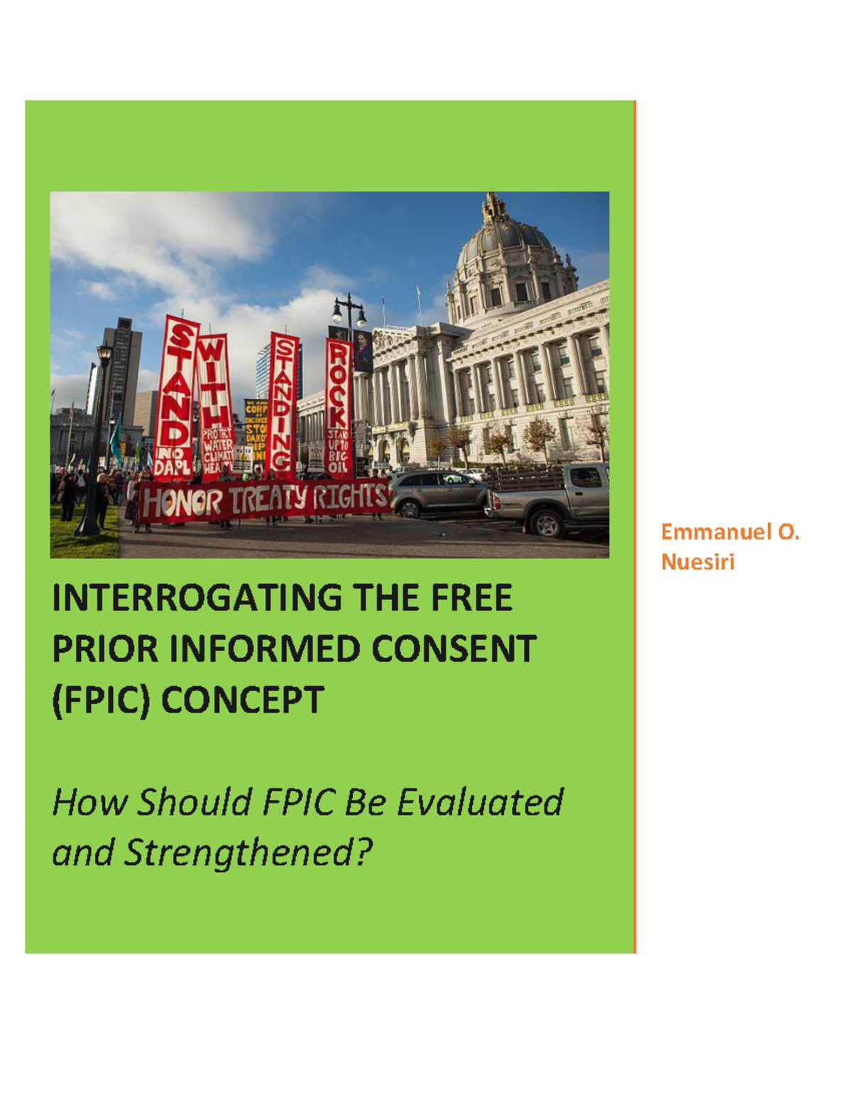 Nuesiri FPIC Final Report: Evaluating and Strengthening Consent ...