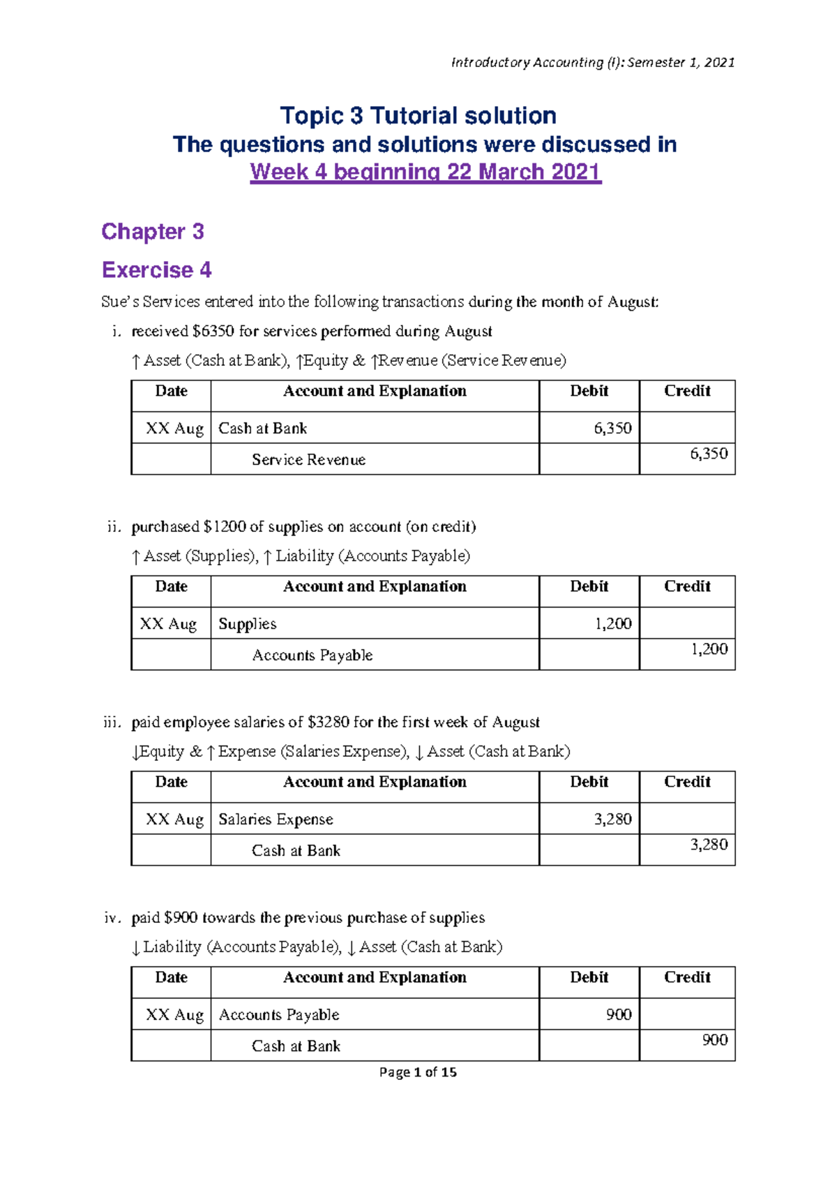 Topic 3 tutorial solutions Week 4 (NCA-YW) - Topic 3 Tutorial solution ...