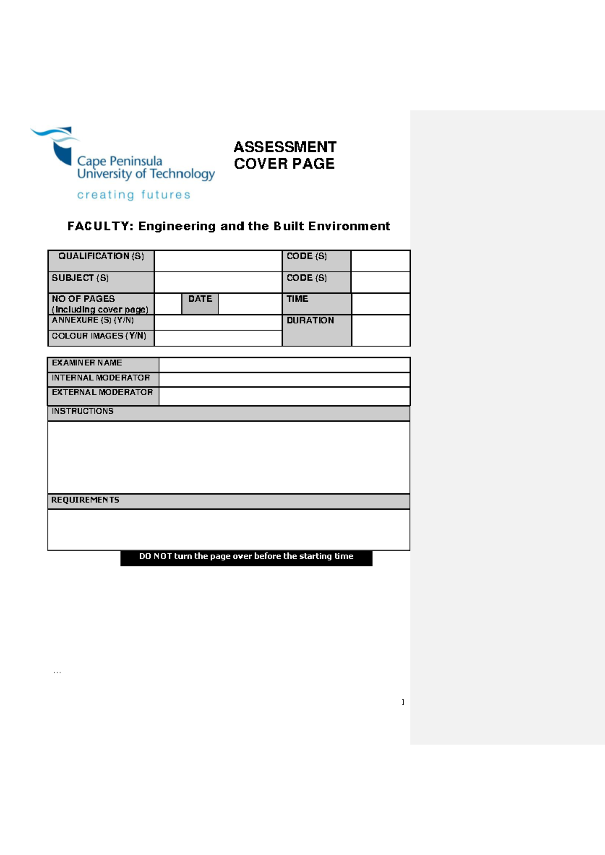 STY260S FISA Nov. Revision - Past Paper on Structural Analysis - Studocu
