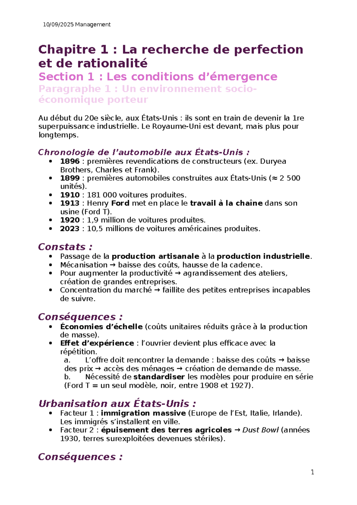 Management 101: Taylorisme, Fordisme et Bureaucratie en Entreprise ...