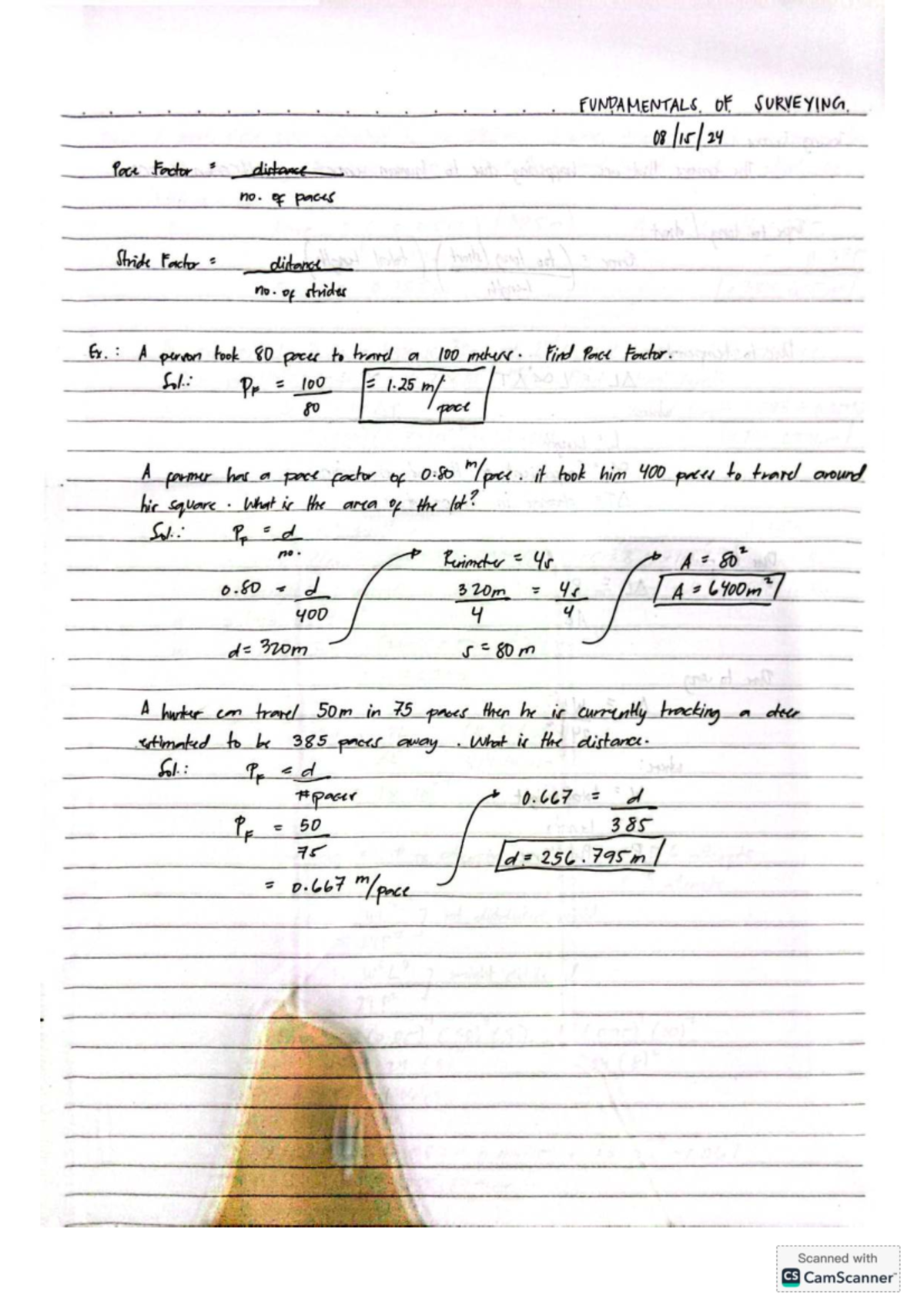 Surveying Notes: Fundamentals, Errors, and Calculations - Studocu
