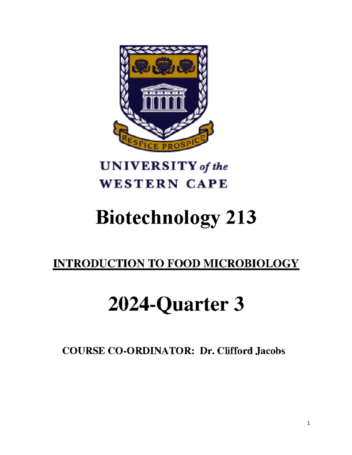 BTN 213 Food Microbiology Practical Manual 2024: Techniques and Safety ...