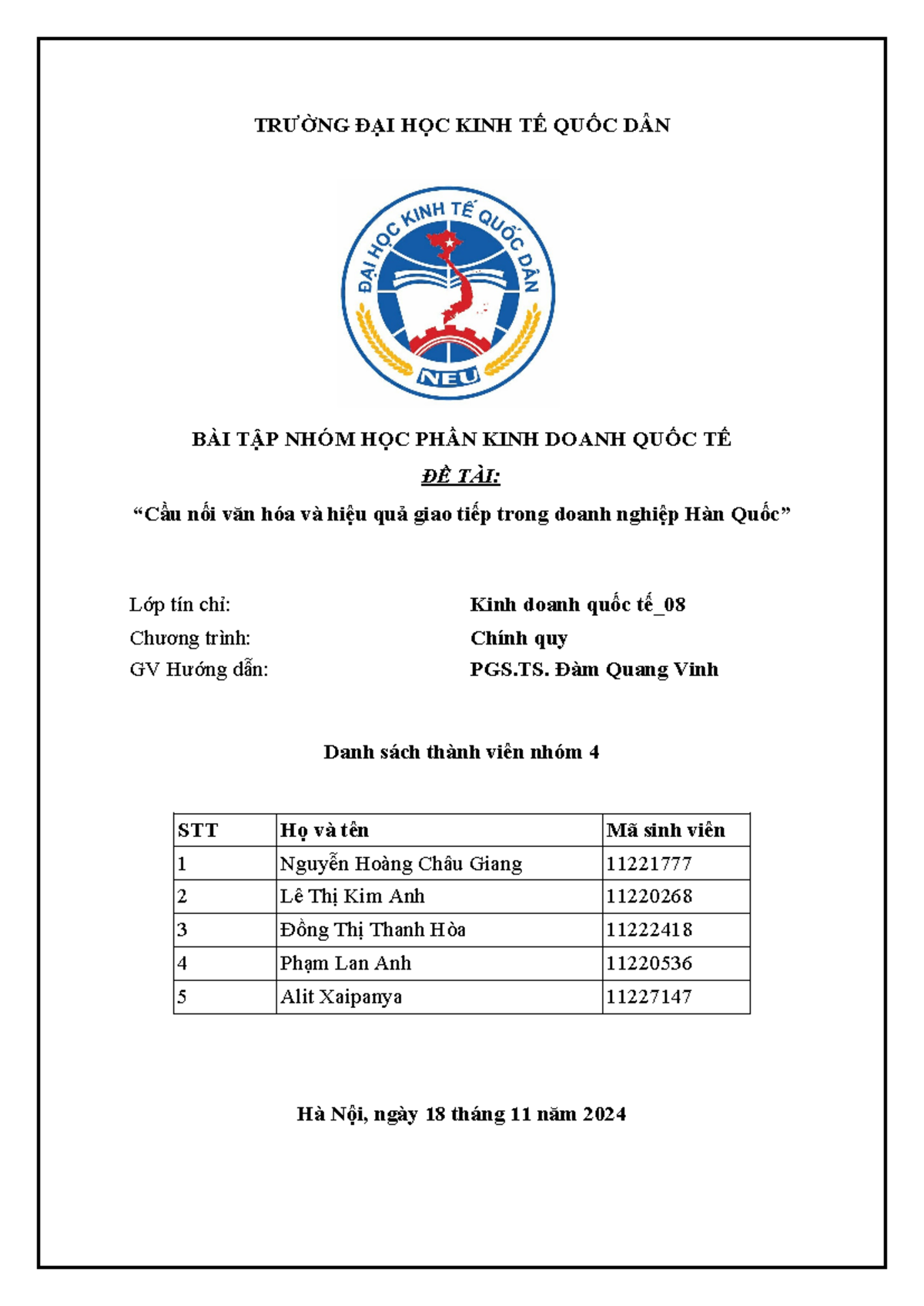 Hoesik VÀ TÁC ĐỘNG CỦA Hoesik ĐẾN MÔI TRƯỜNG CÔNG SỞ HÀN QUỐC - TRƯỜNG ...