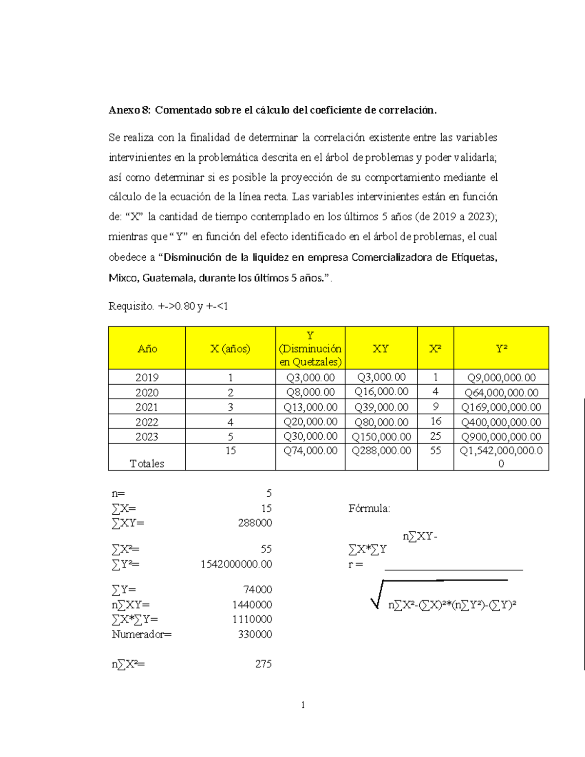 Anexo 7 y 8 integrado - dsdsdd - Anexo 8: Comentado sobre el cálculo ...